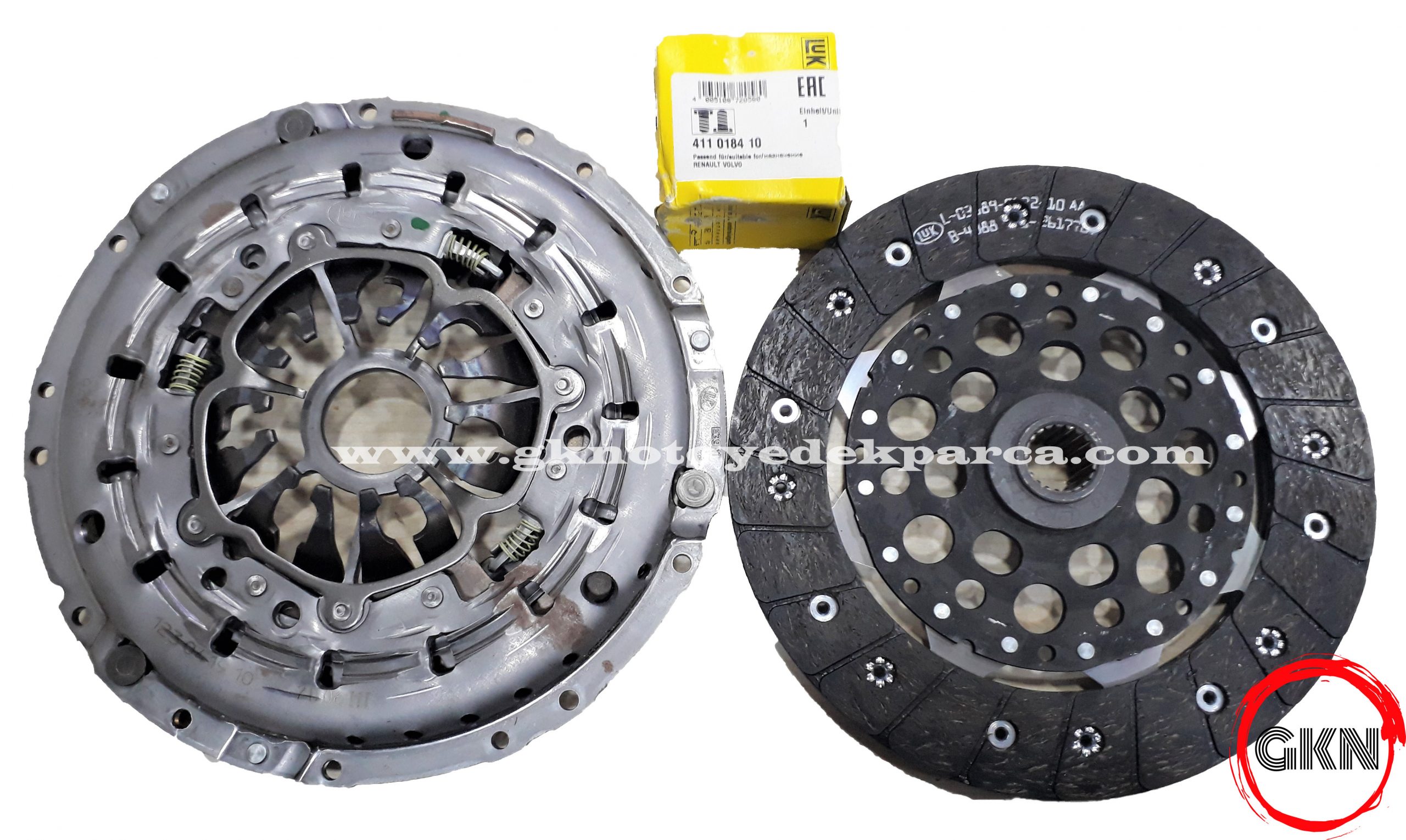 DEBRİYAJ SETİ BASKI BALATA TRAFİC II LAGUNA II 2.2-2.5 G9U (LUK MARKA ...