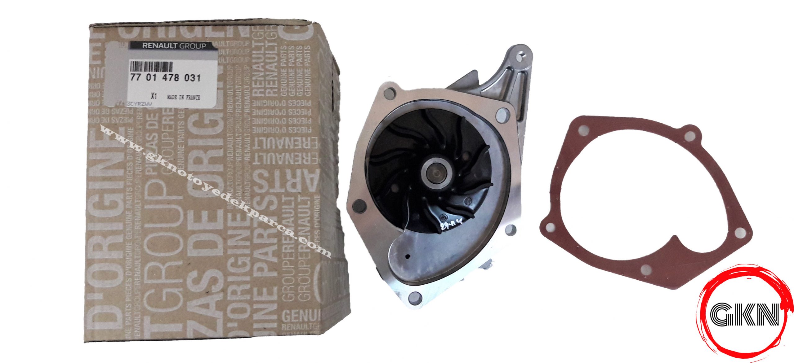 DEVİRDAİM (SU POMPASI) K9K 1.5 MEGANE FLUENCE KANGO DUSTER LODGY ...