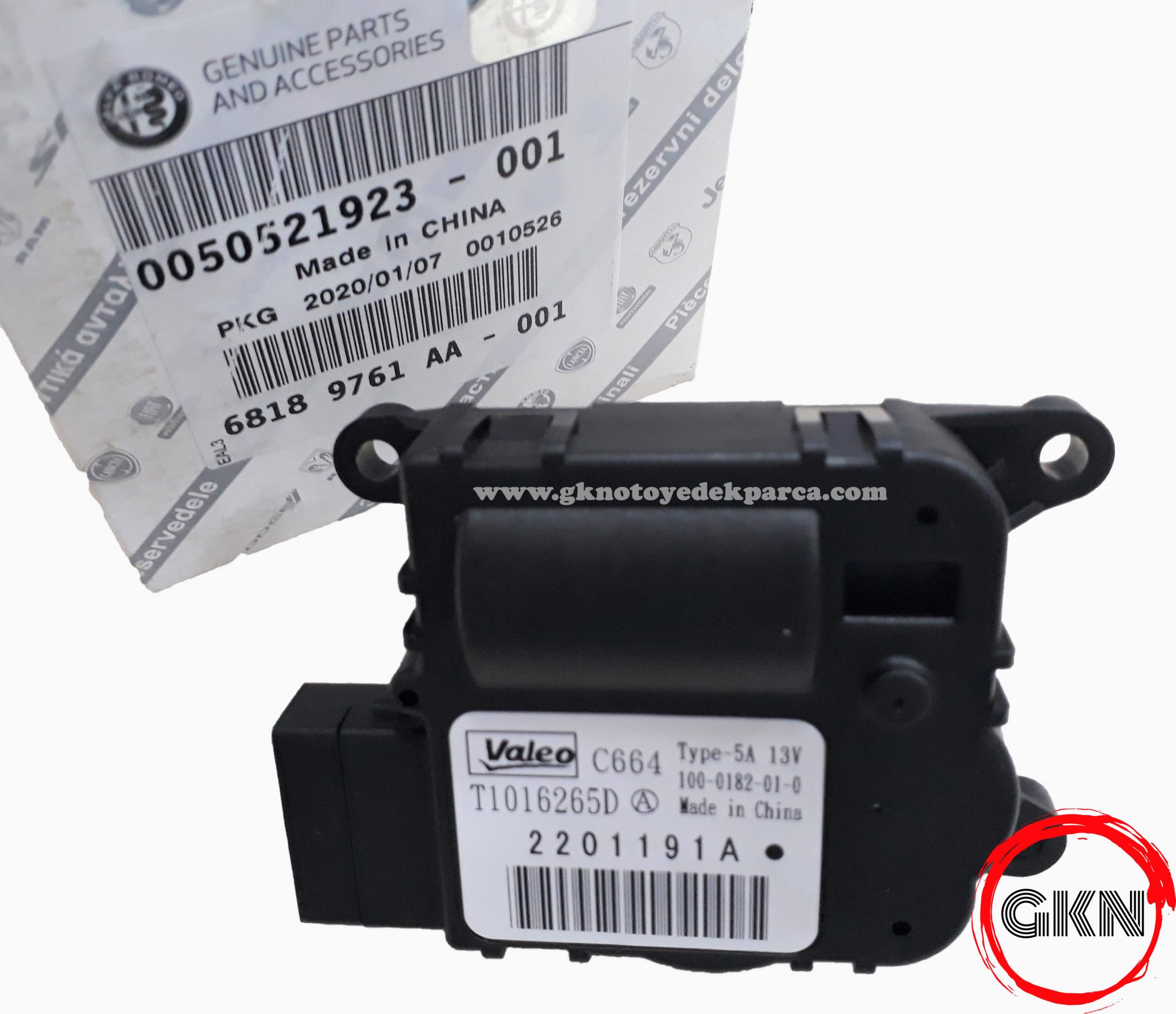 KALORİFER KLAPE MOTORU ALFA ROMEO GİULİETTA 1.4 1.6 2.0 50521923 ...