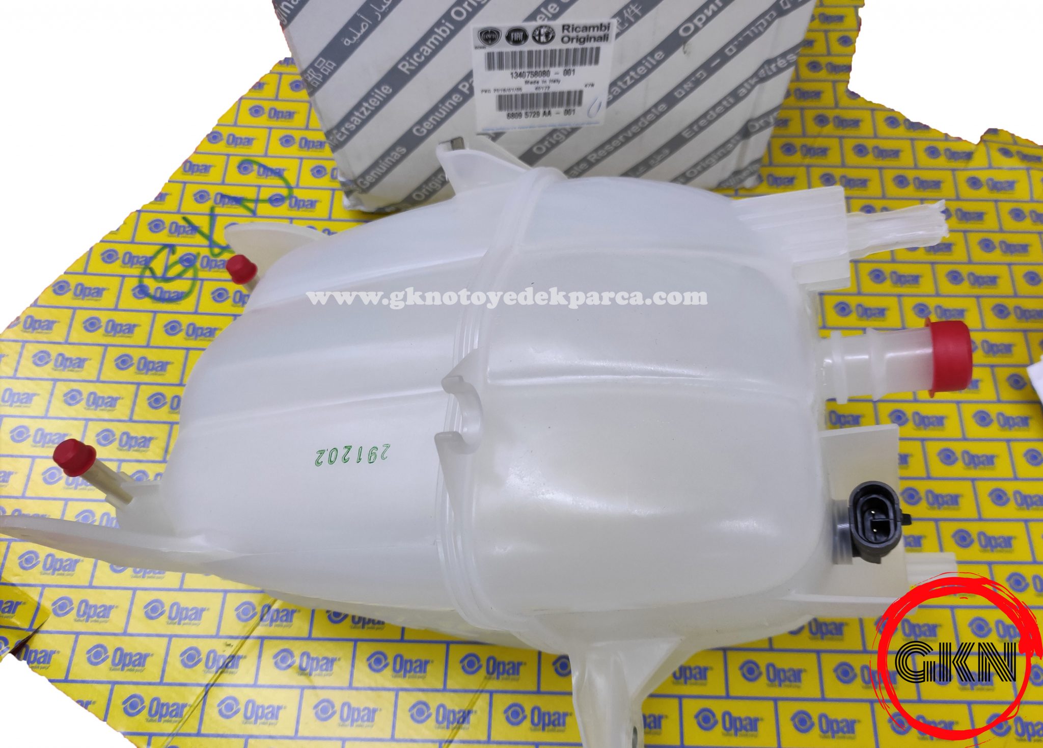 RADYATÖR EK DEPO SENSÖRLÜ FİAT DUCATO III 1340758080 1358583080 « GKN ...