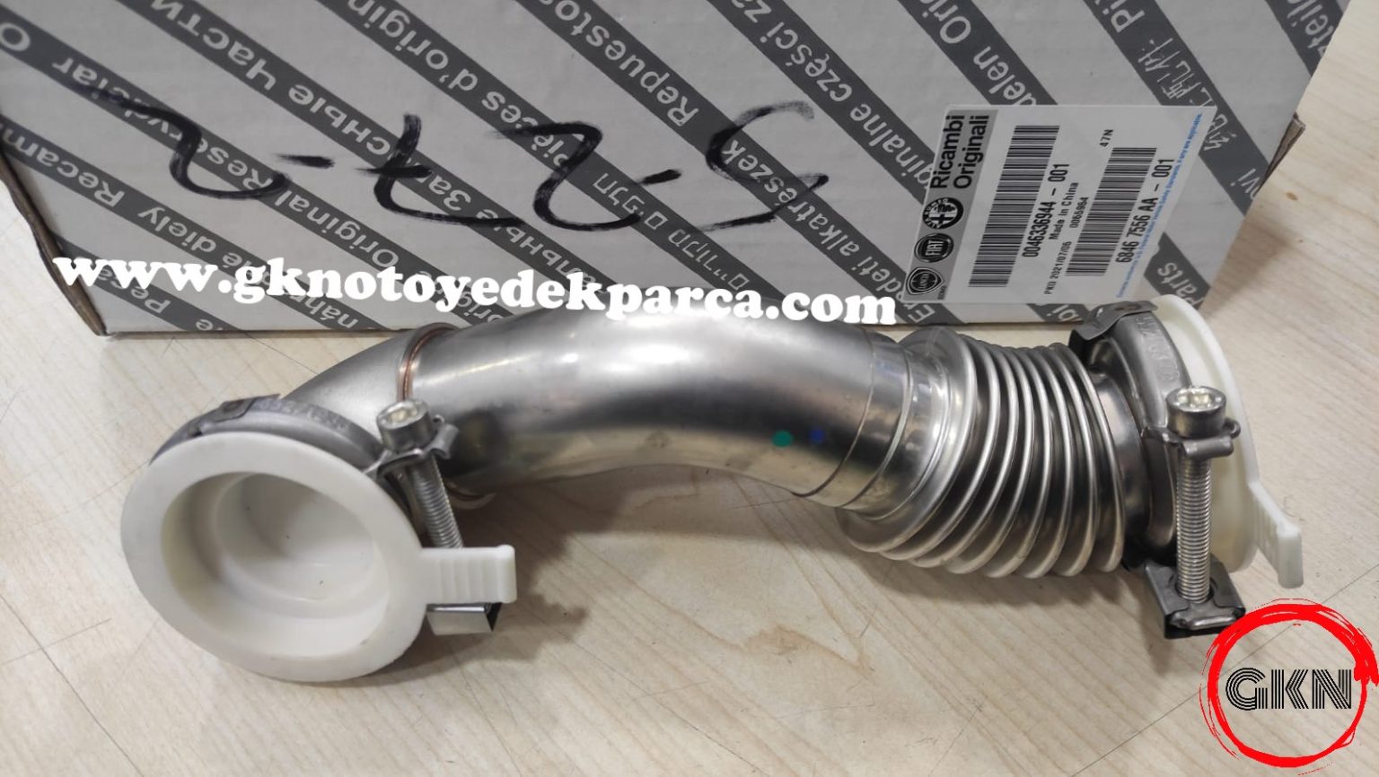 EGR ESNEK BAĞLANTI BORUSU EGEA DOBLO 1.6 MJT EURO 6 / 46336944 « GKN ...