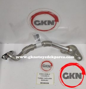 TURBO YAĞLAMA BORUSU EGEA 500 DOBLO 1.6 EURO 6 46340229 « GKN OTO YEDEK ...