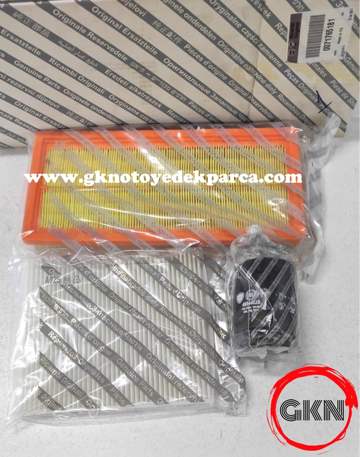 FİLTRE KİTİ KOMPLE YAĞ HAVA POLEN 71765181 / 77366065 / 51773404 ...