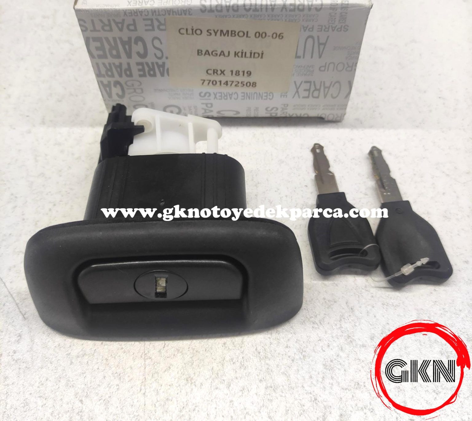 BAGAJ KİLİDİ (ANAHTARLI) CLİO II THALİA SYMBOL 00-10 CRX1819 ...