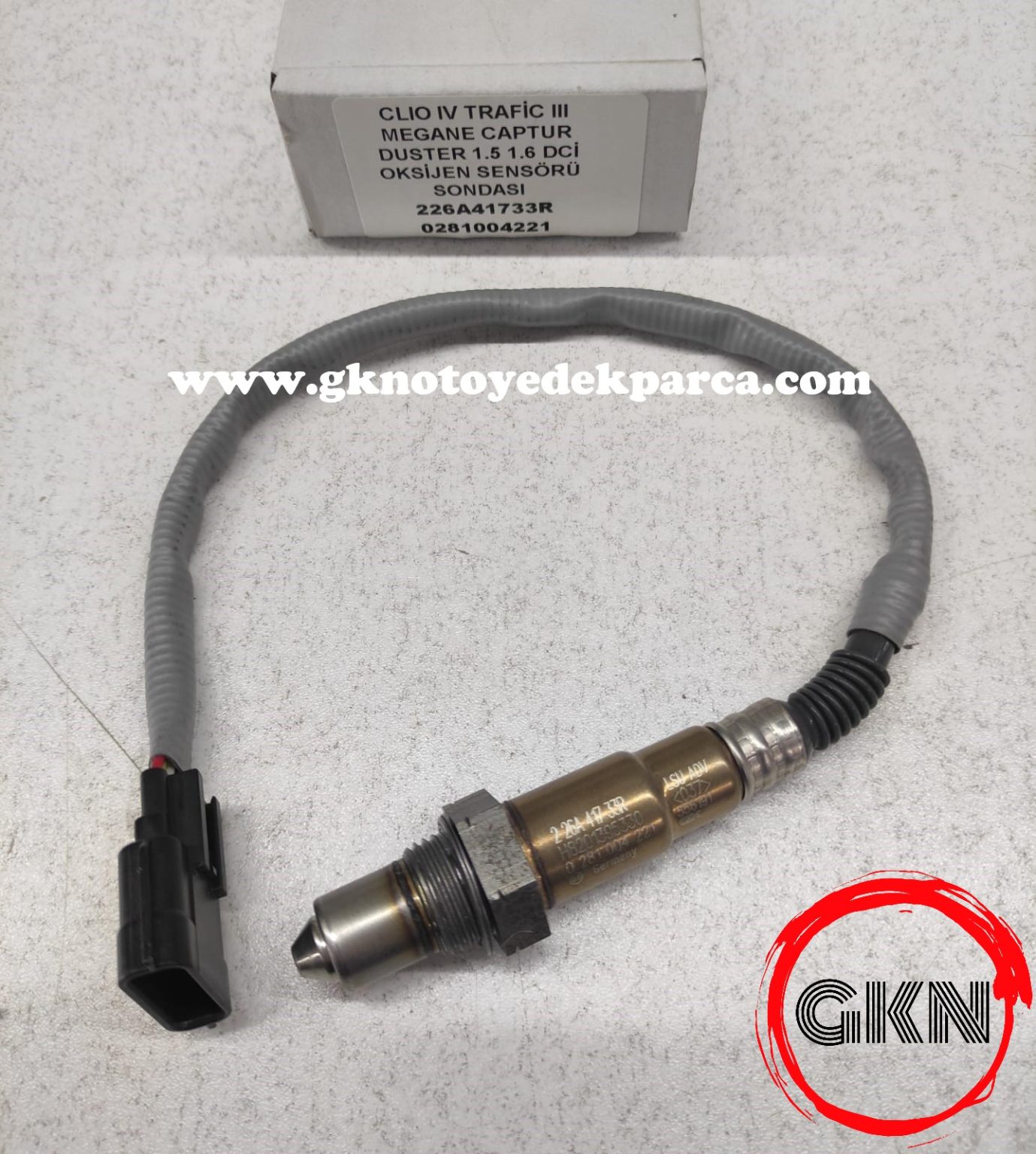 OKSİJEN LAMBDA SONDASI SENSÖRÜ CLIO IV TRAFİC III MEGANE CAPTUR DUSTER ...