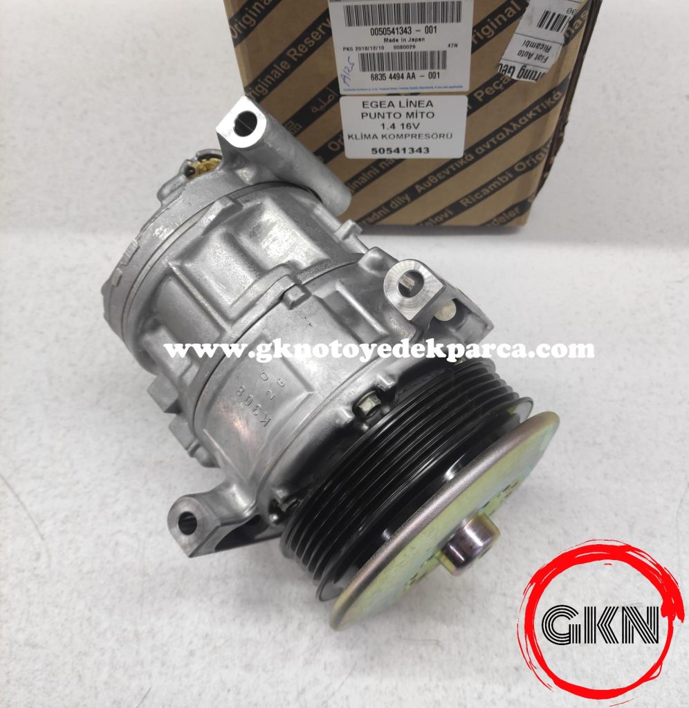 KLİMA KOMPRESÖRÜ EGEA LİNEA PUNTO MİTO 1.4 16V 50541343 « GKN OTO YEDEK ...