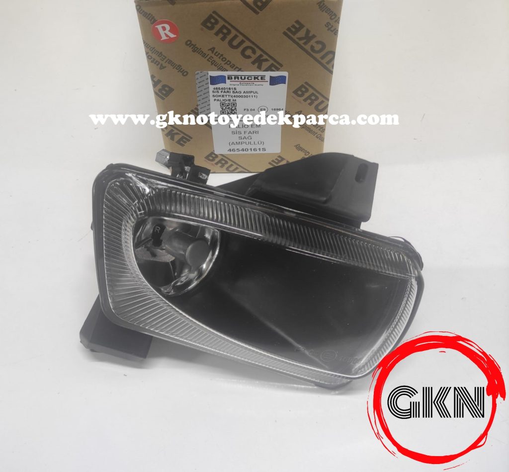 SİS FARI PALİO SAĞ EM (AMPULLÜ) 46540161 / 46540161S « GKN OTO YEDEK PARÇA