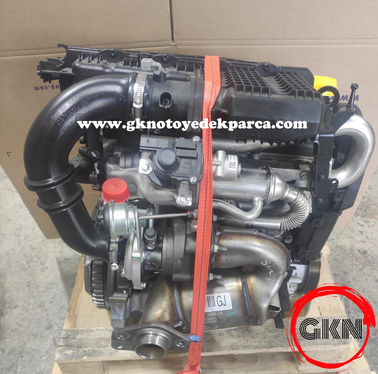 KOMPLE MOTOR LOGAN SANDERO K9K 1.5 DCİ EURO 4 K9K 792 « GKN OTO YEDEK PARÇA