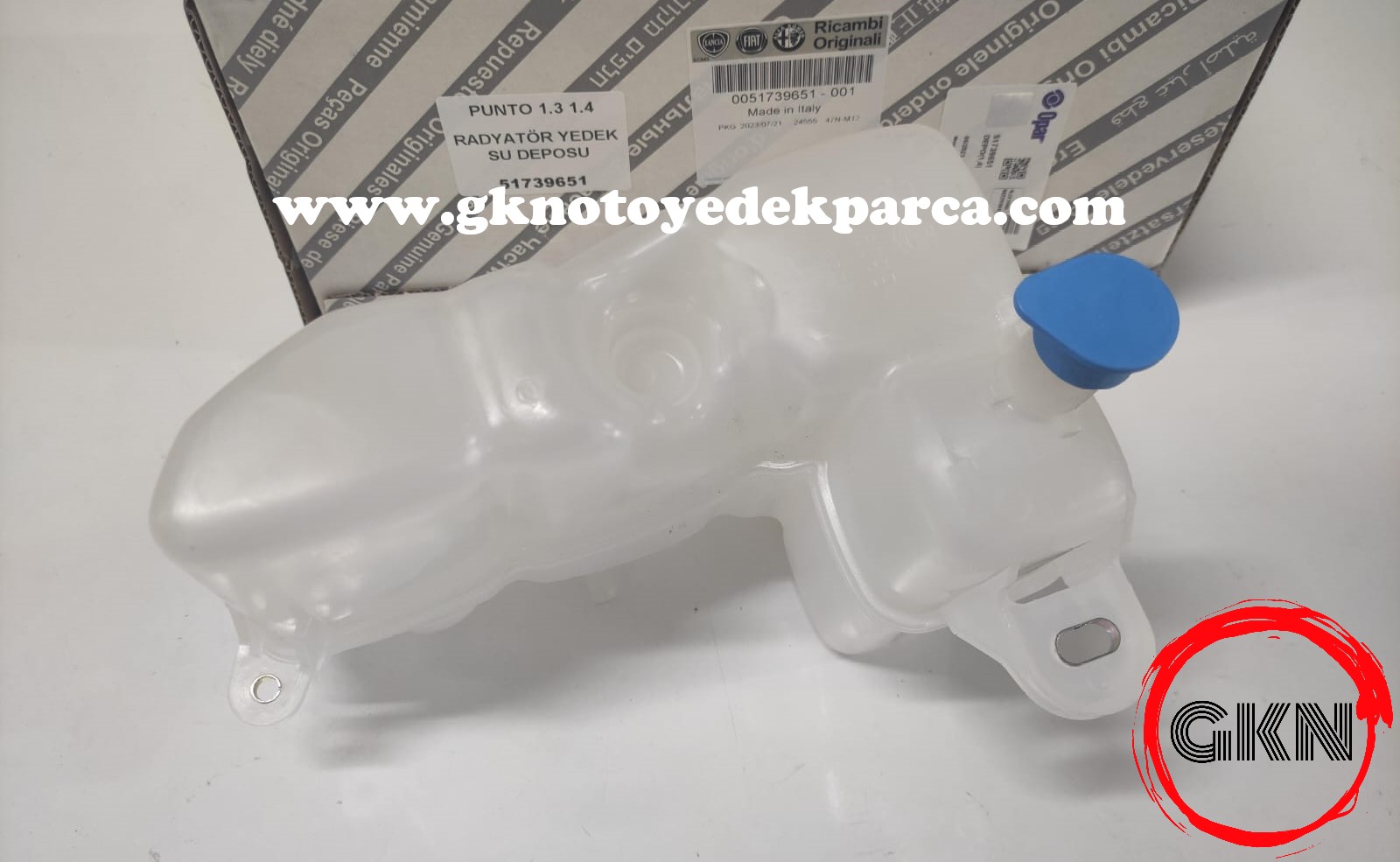 RADYATÖR YEDEK SU DEPOSU PUNTO 1.3 1.4 51739651 / 51732881 « GKN OTO ...