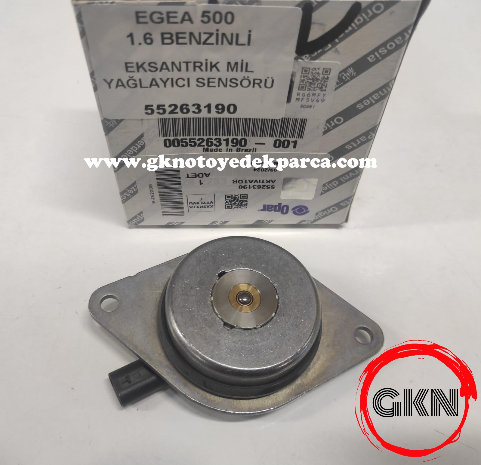 EKSANTRİK MİL YAĞLAYICI SENSÖRÜ EGEA 500 1.6 BENZİNLİ 55263190 « GKN ...