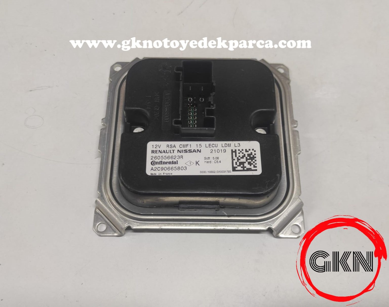 FAR AYDINLATMA KUMANDA BEYNİ LED XENON MEGANE IV (ORJ) 260556623R ...