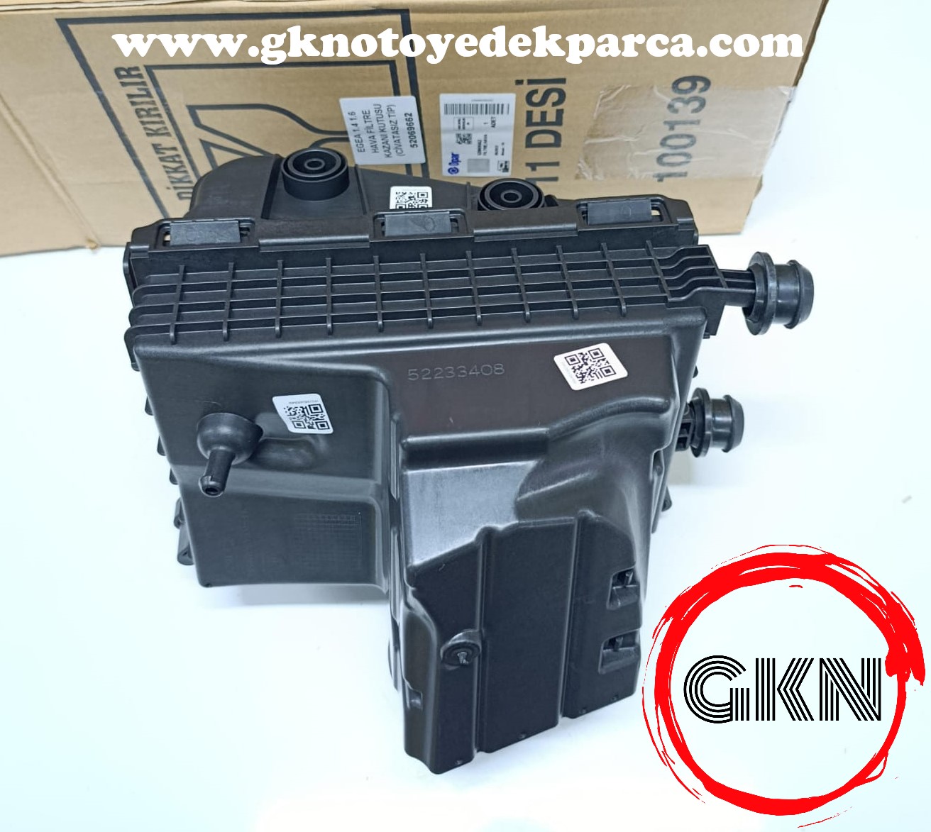 HAVA FİLTRE KAZANI KUTUSU EGEA 1.4 1.6 (CİVATASIZ TİP) 52069662 / ...