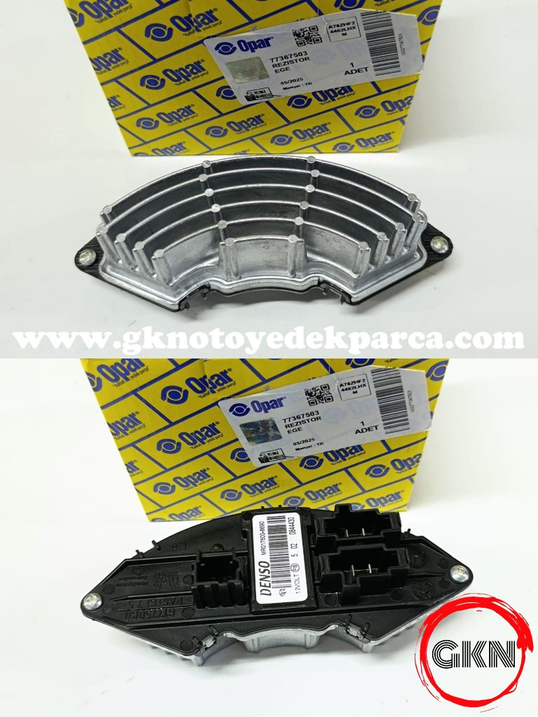 KALORİFER REZİSTANSI (REZİSTÖR) EGEA LİNEA GRANDE PUNTO 77367503 « GKN ...